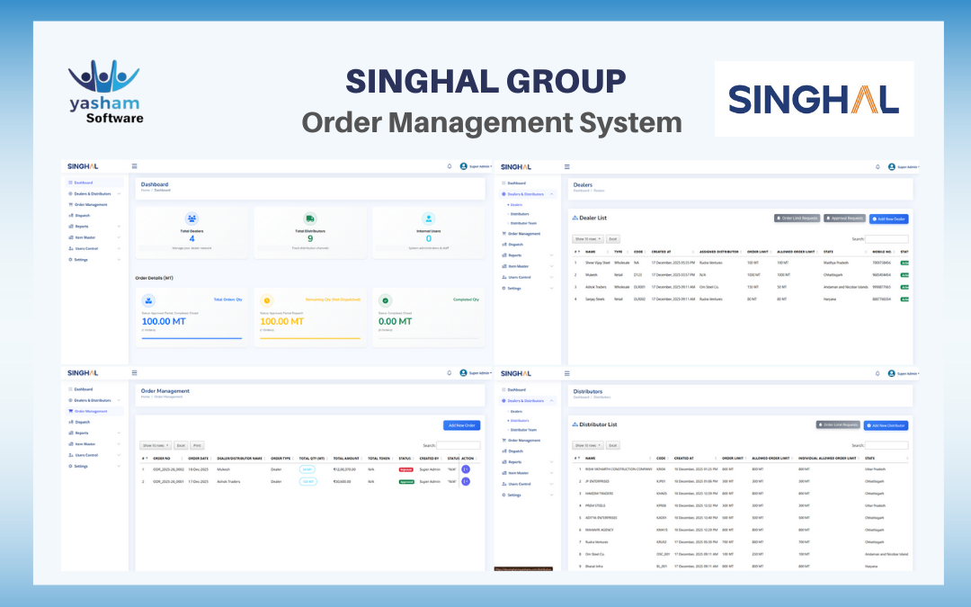 Case Study: Distribution & Order Management ERP – Singhal Group ...